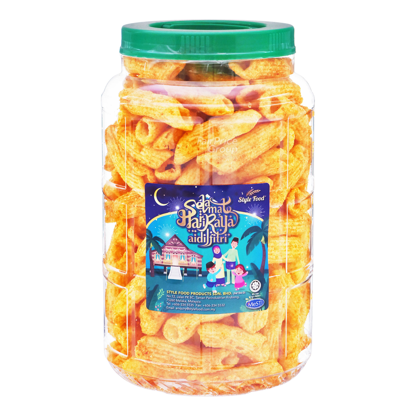 Style Food Tube Crackers - Curry | NTUC FairPrice