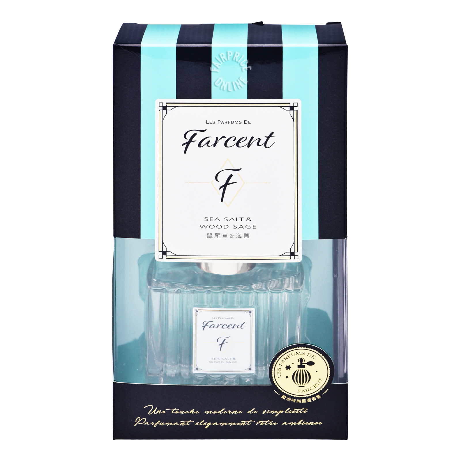 Farcent Perfume Fragrance Sticks - Sea Salt & Wood Sage | NTUC FairPrice