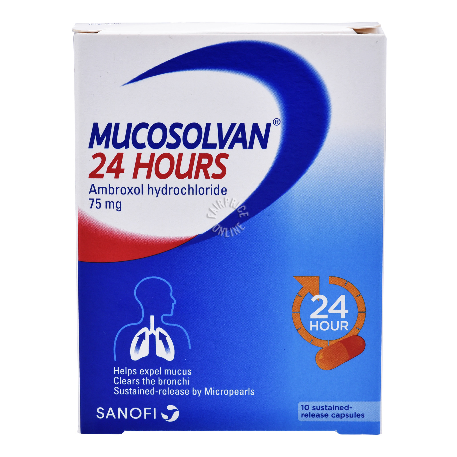 Mucosolvan 24 Hours Capsules | NTUC FairPrice