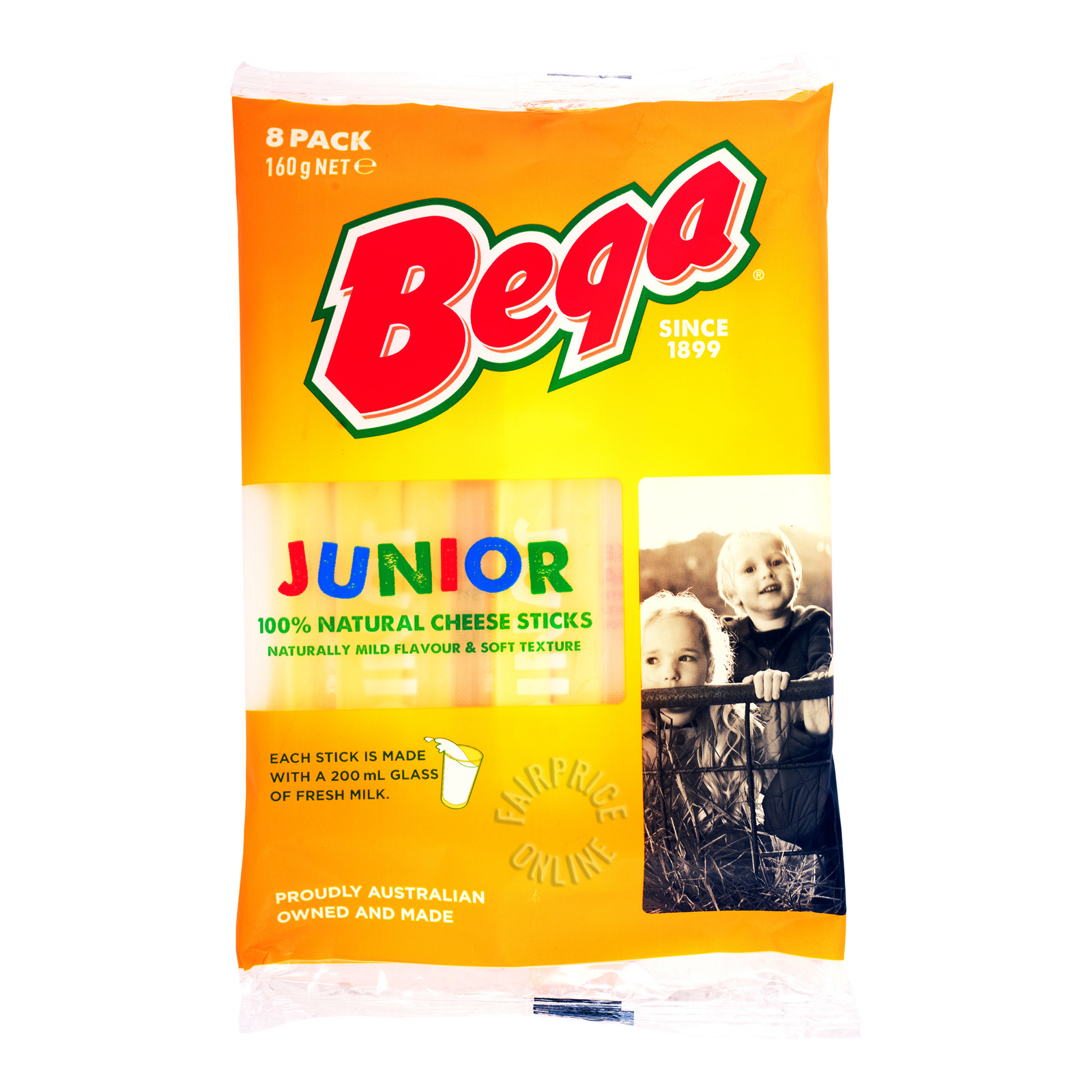 Bega Junior Natural Cheese Sticks | NTUC FairPrice