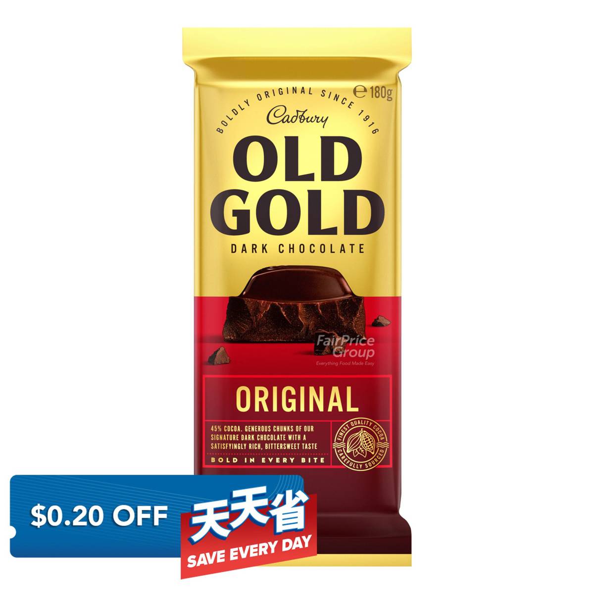 Cadbury Old gold Dark Chocolate | NTUC FairPrice