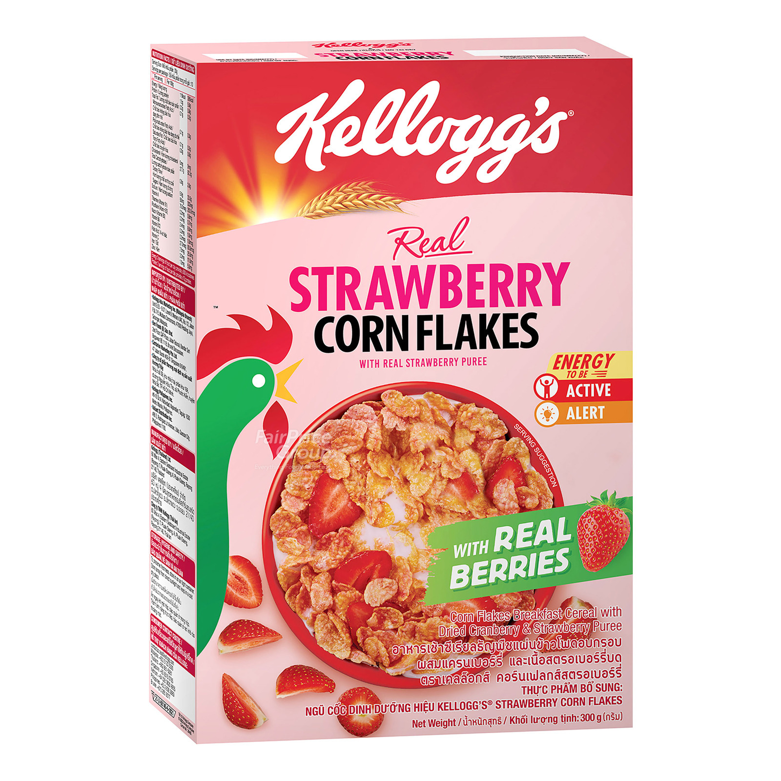 Kellogg's Cereal - Cornflakes (Strawberry) | NTUC FairPrice
