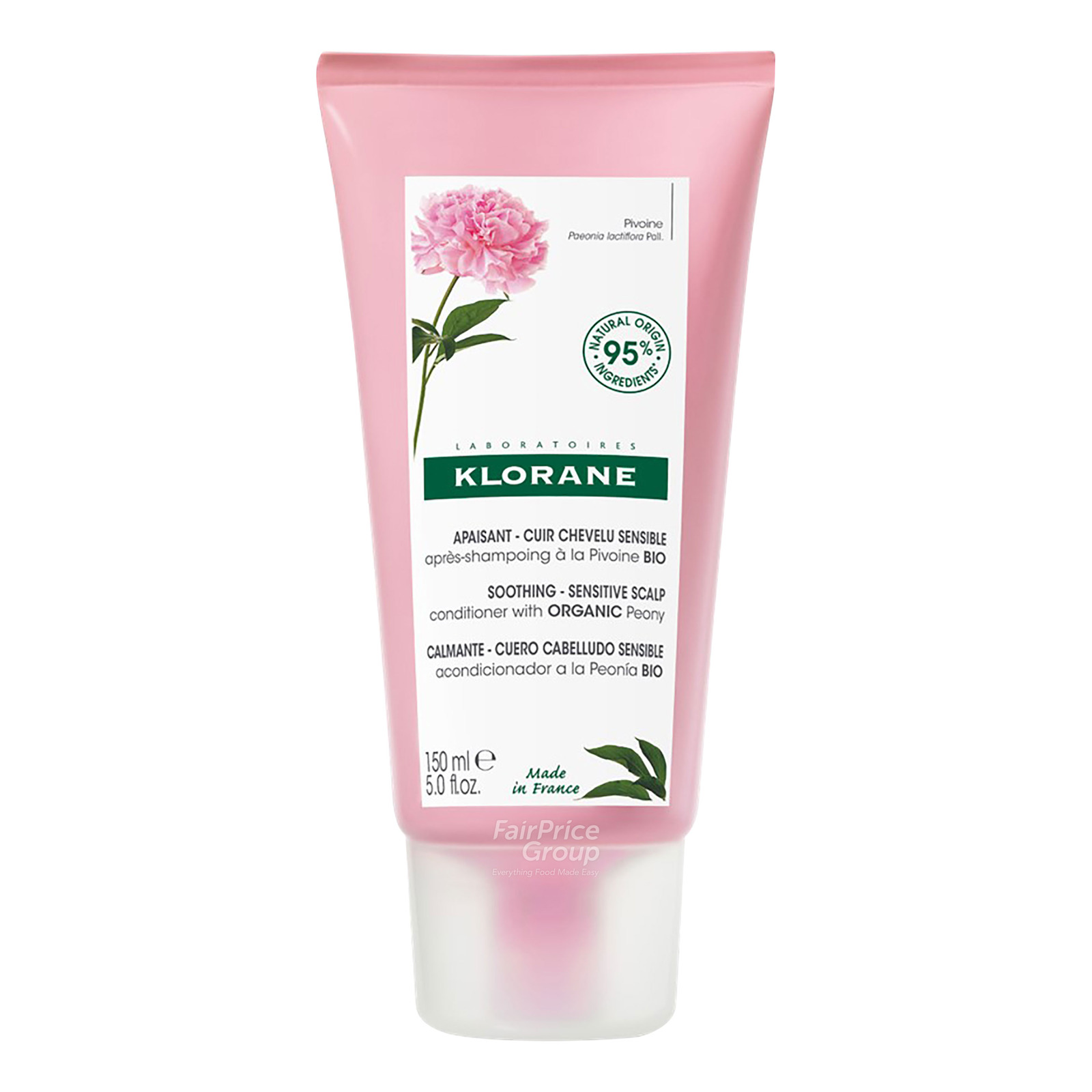 Klorane Conditioner - Soothing & Sensitive Scalp (Peony) | NTUC FairPrice