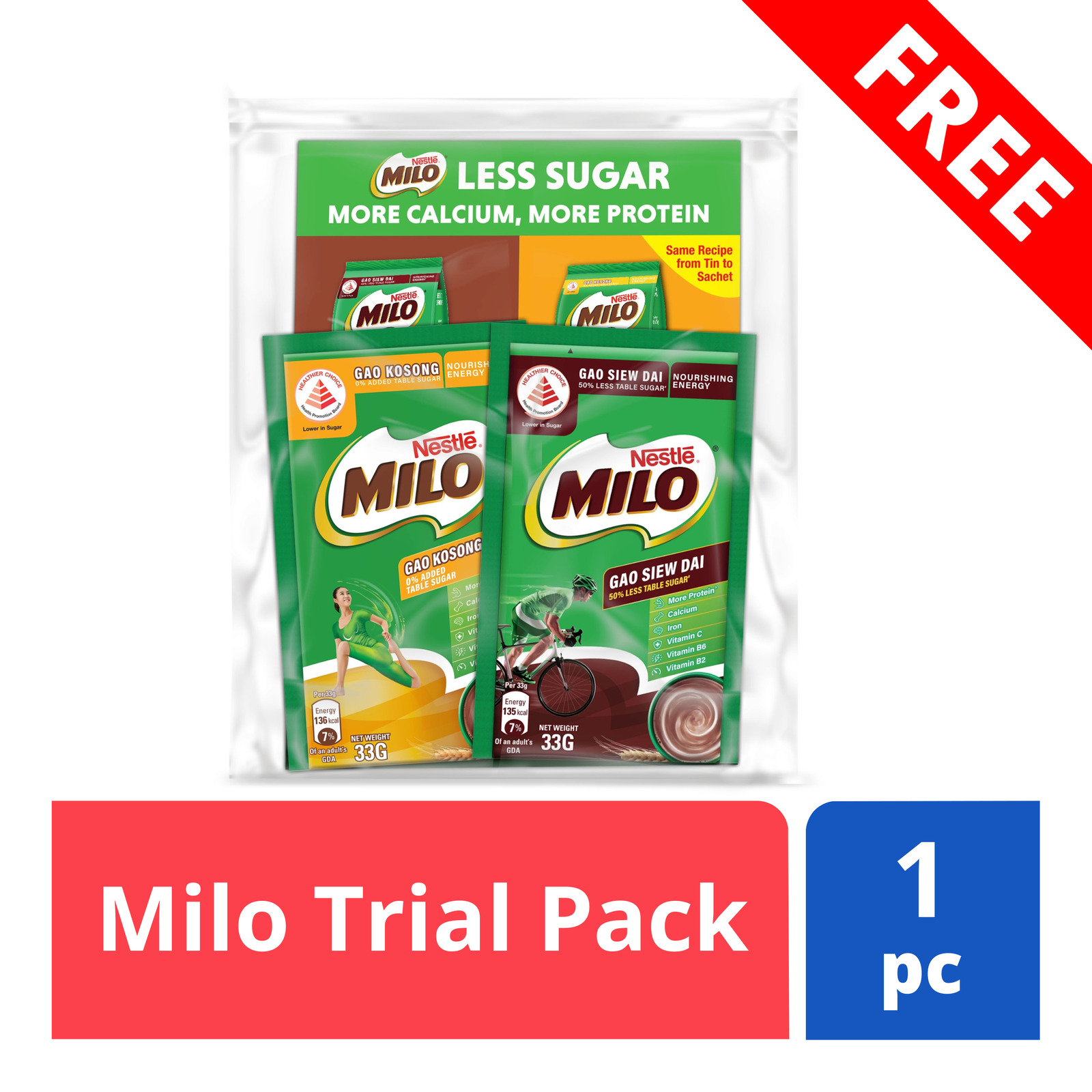 FREE Milo trial pack | NTUC FairPrice