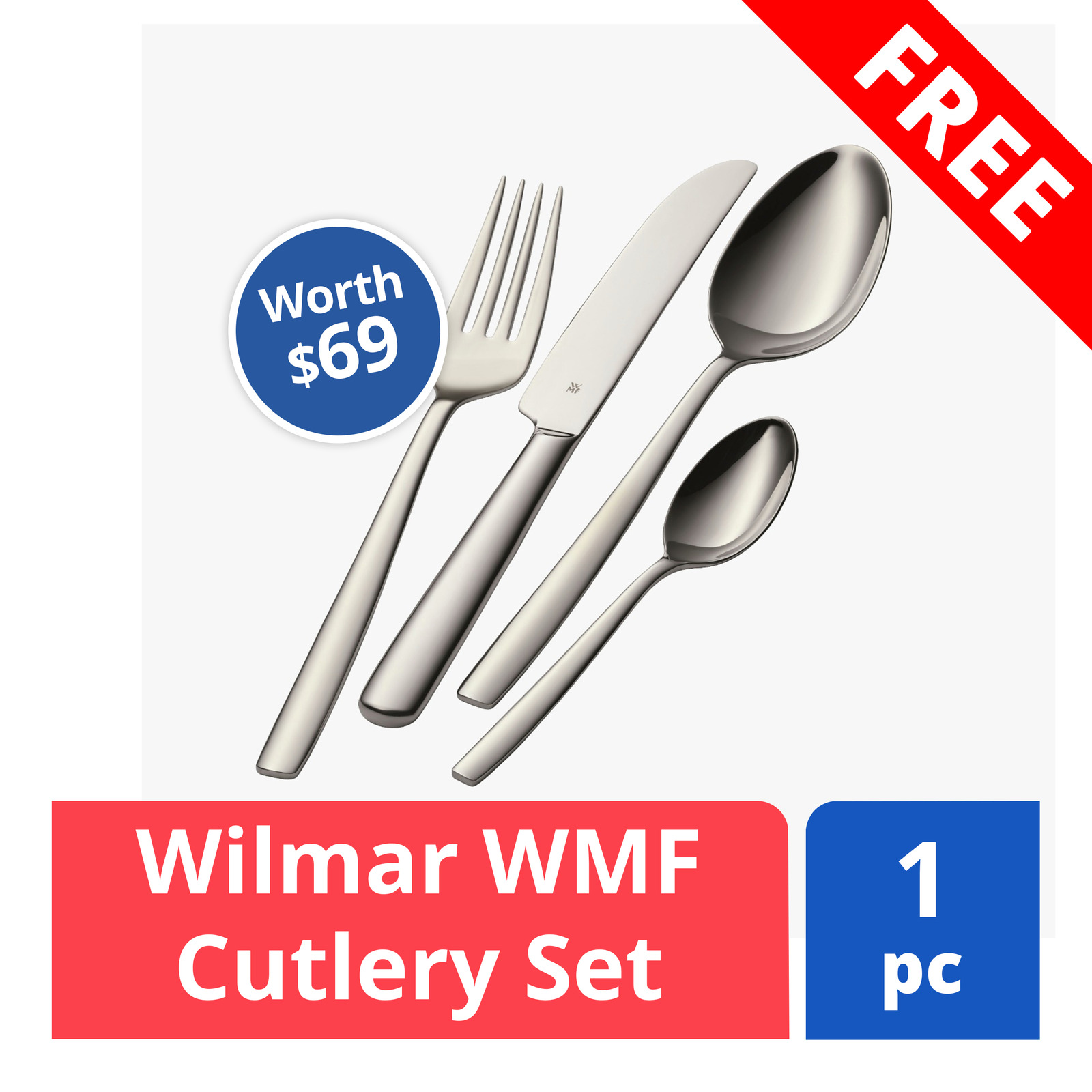 FREE WMF Cutlery Set (worth $69) | NTUC FairPrice