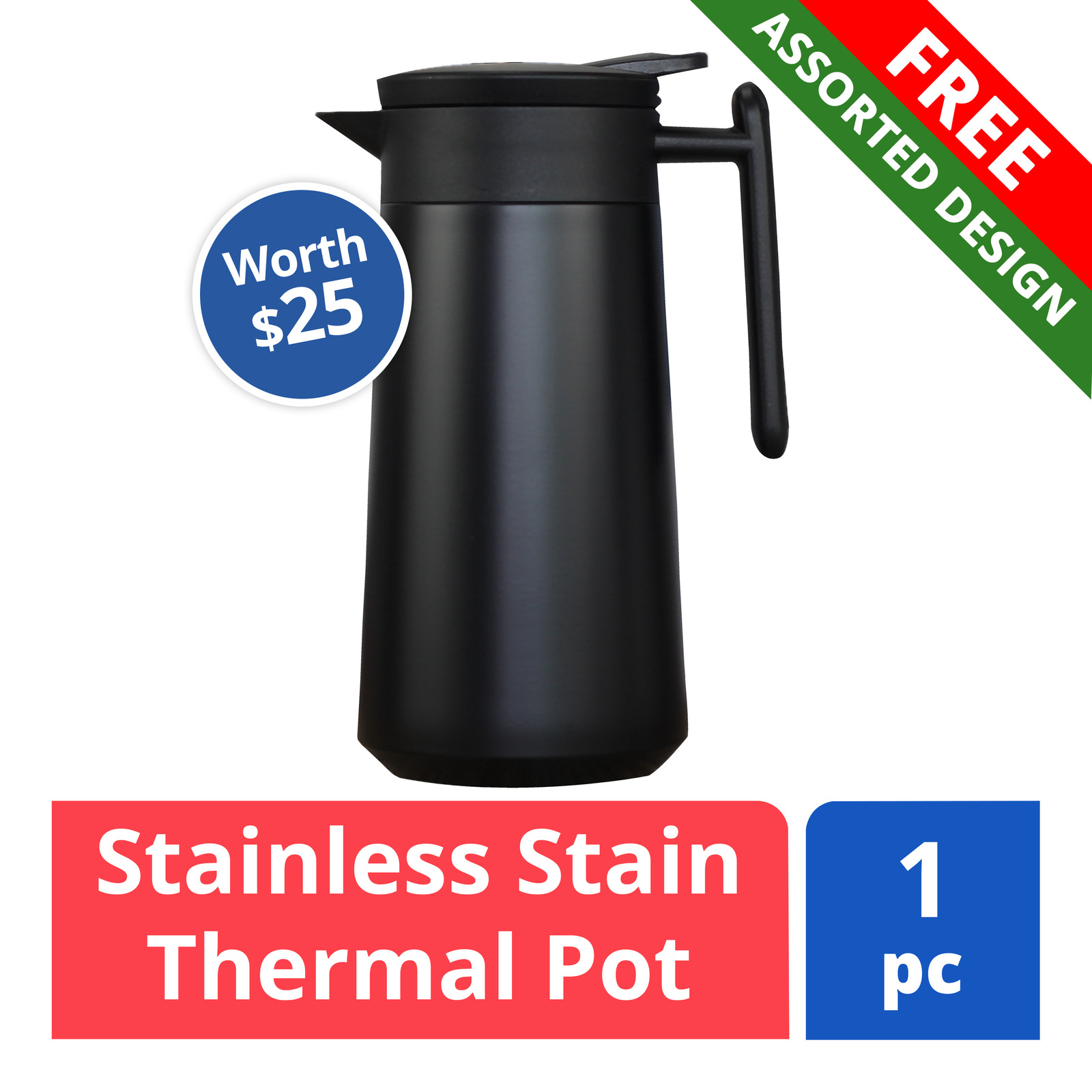 FREE Stainless Stain Thermal Pot (worth $25) | NTUC FairPrice