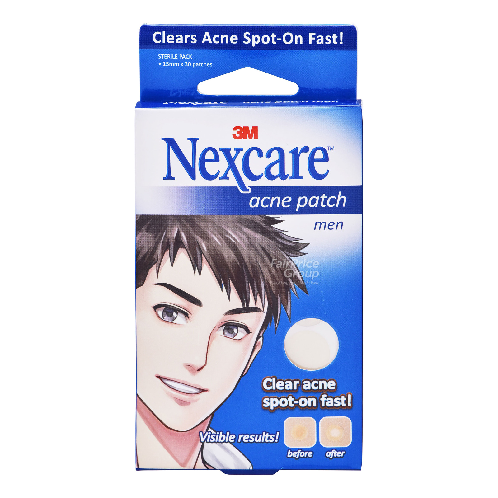 Nexcare Acne Patch Men | NTUC FairPrice