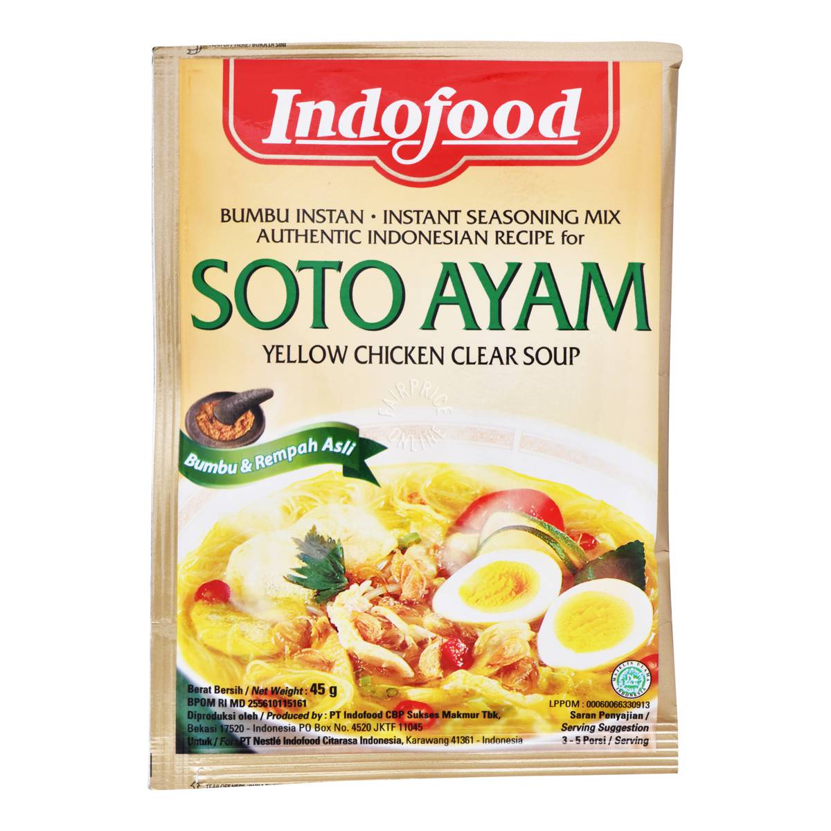Indofood Instant Seasoning Mix - Soto Ayam | NTUC FairPrice