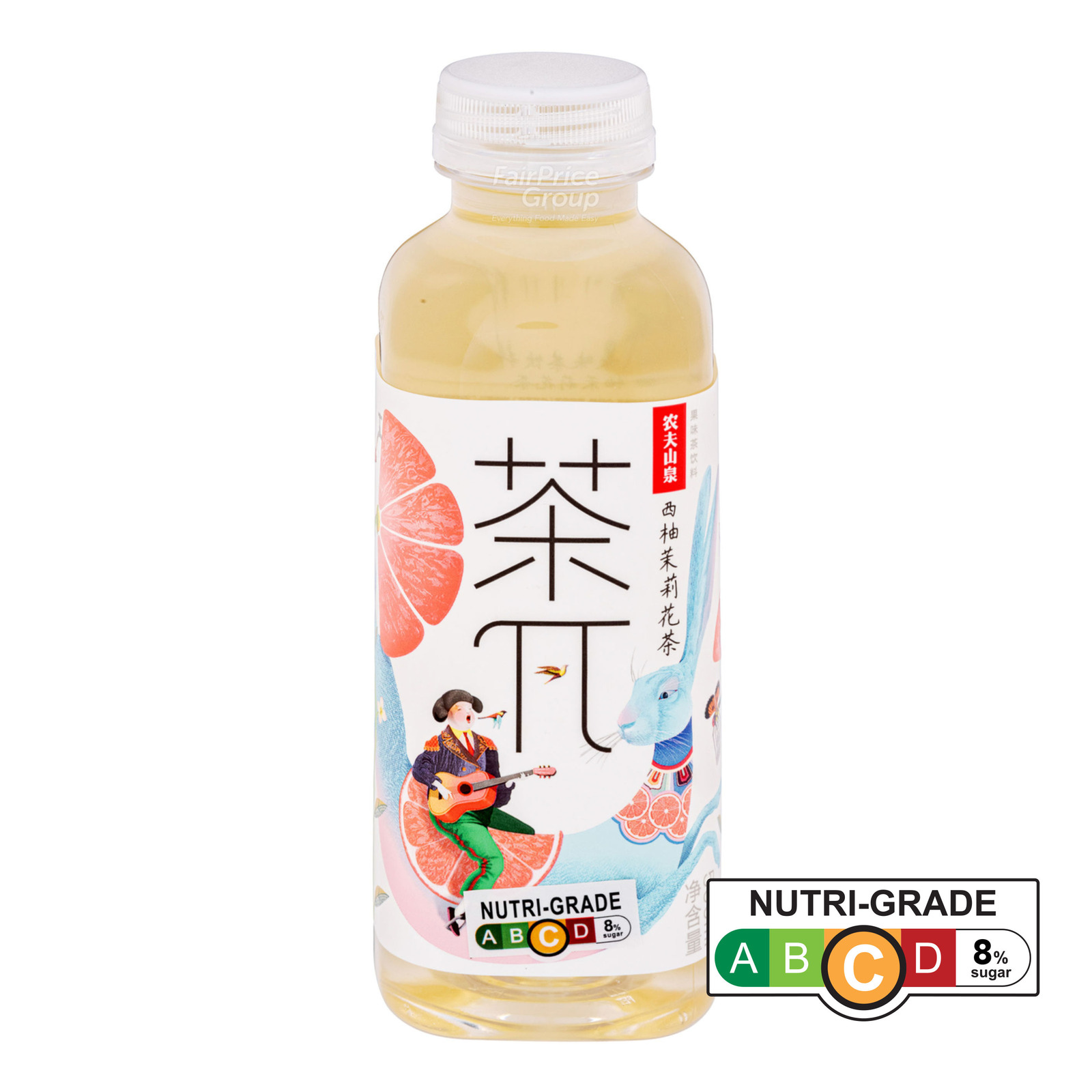 Cha Pai Fruit Tea Bottle Drink - Grapefruit Jasmine | NTUC FairPrice