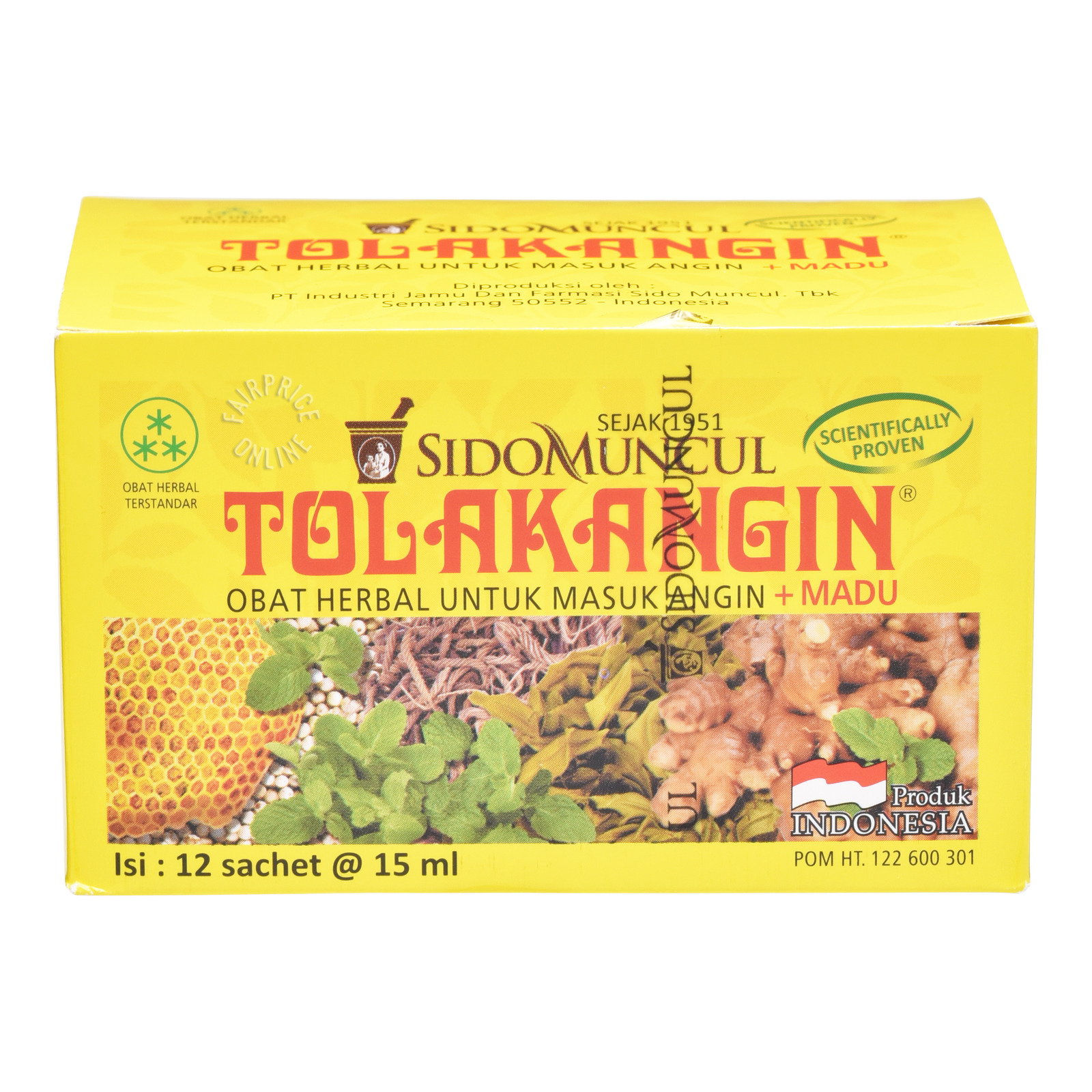 Sidomuncul Tolak Angin Herbal Medicine - Honey | NTUC FairPrice