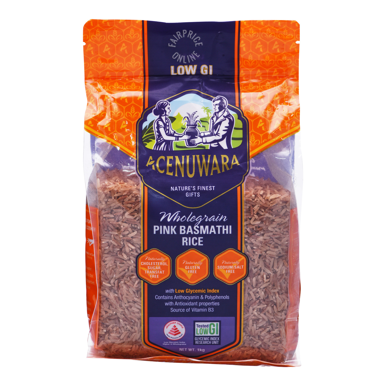 AceNuwara Wholegrain Basmathi Rice - Pink | NTUC FairPrice