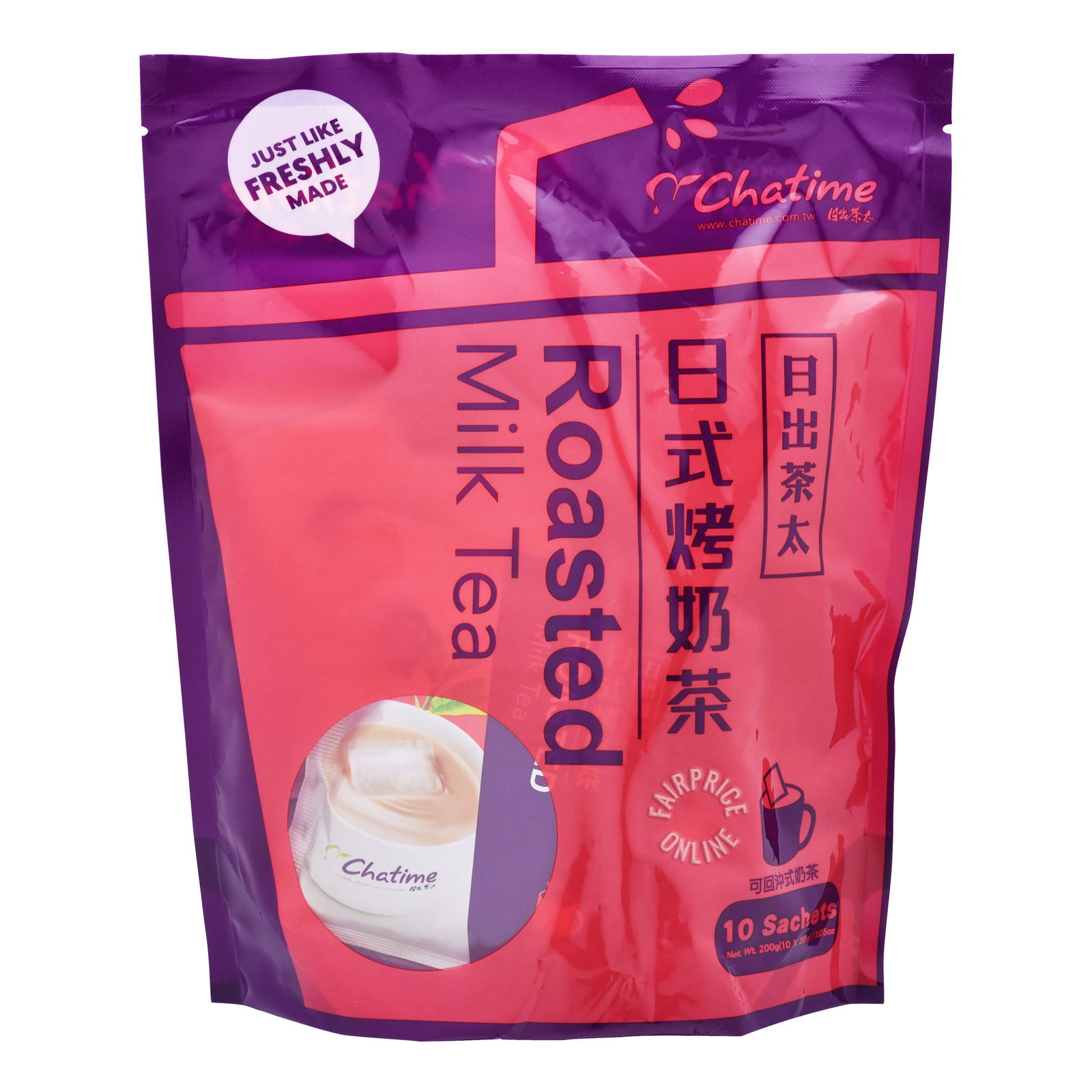 Chatime 3 in 1 Milk Tea Bags - Roasted | NTUC FairPrice