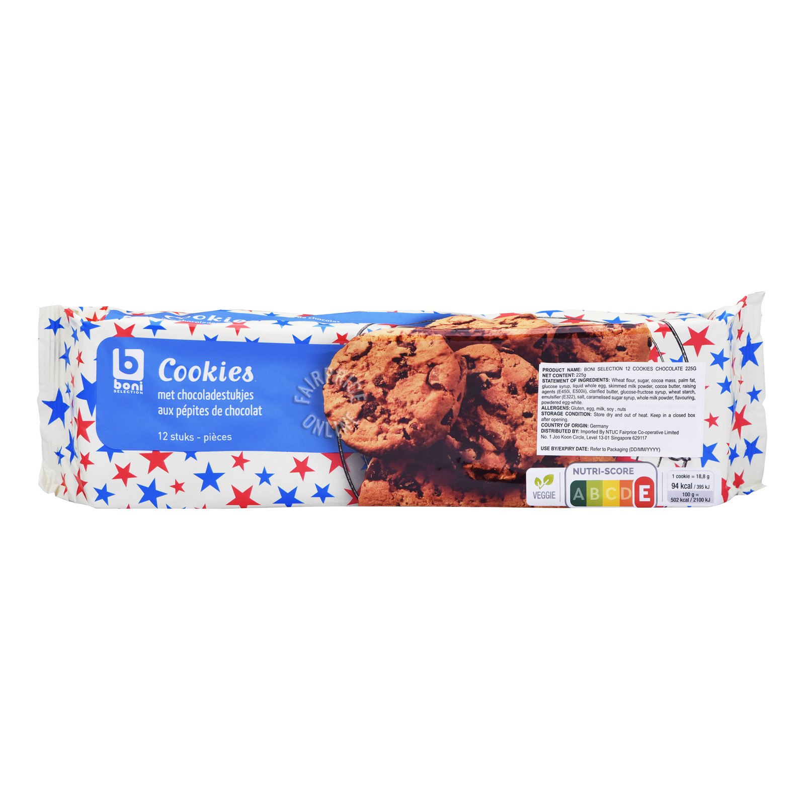 Boni Selection Chocolate Chip Cookies | NTUC FairPrice