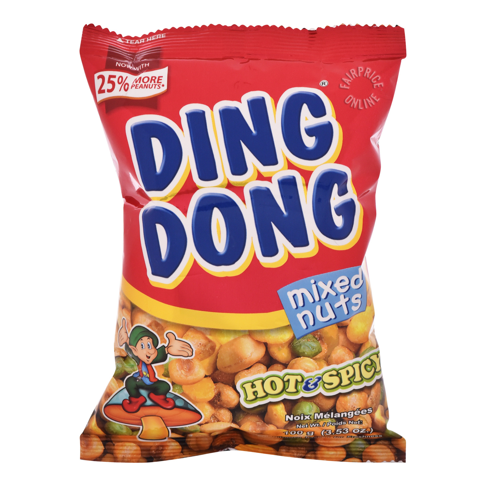 Ding Dong Mixed Nuts - Hot & Spicy | NTUC FairPrice