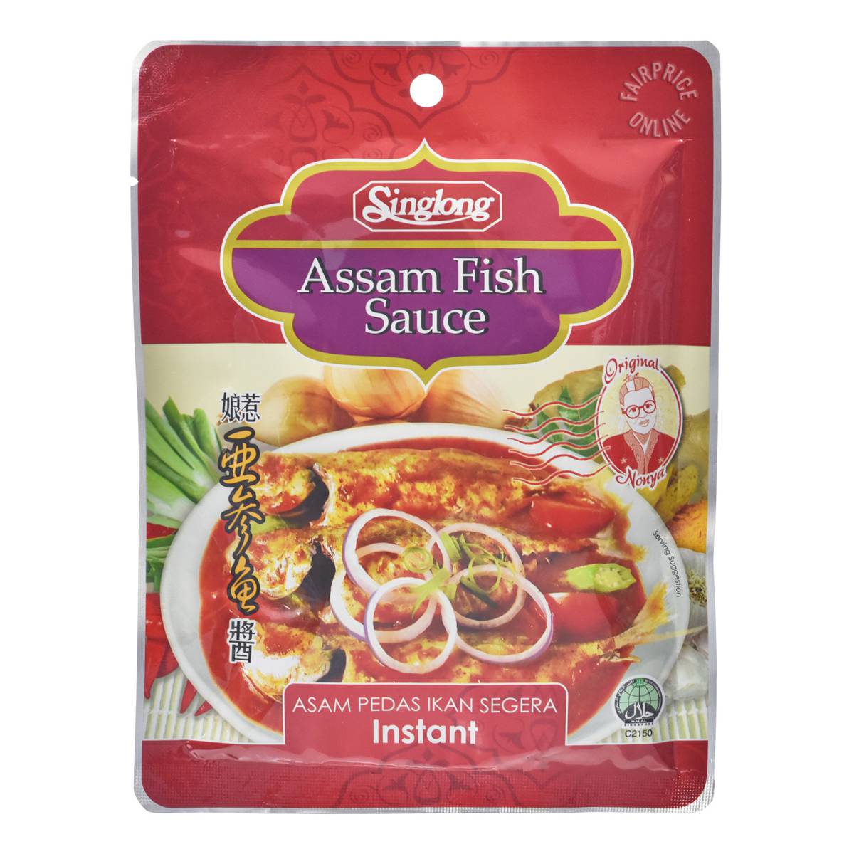 Singlong Instant Sauce - Assam Fish | NTUC FairPrice