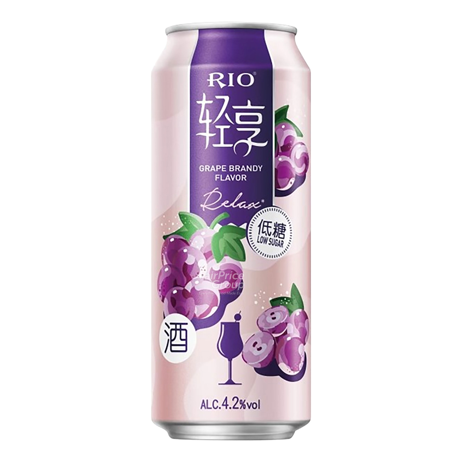 Rio Cocktail Can - Grape & Brandy (Low Sugar) | NTUC FairPrice