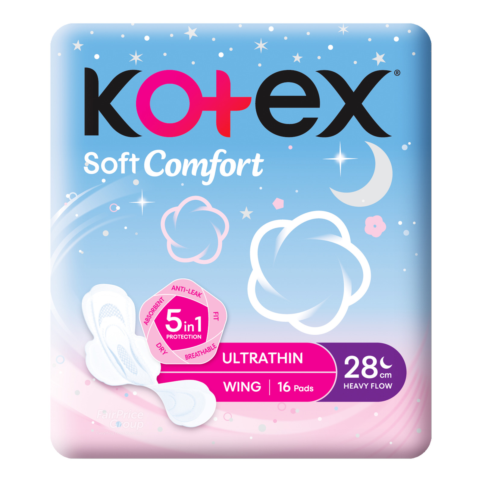 Kotex Soft Comfort - 28cm | NTUC FairPrice