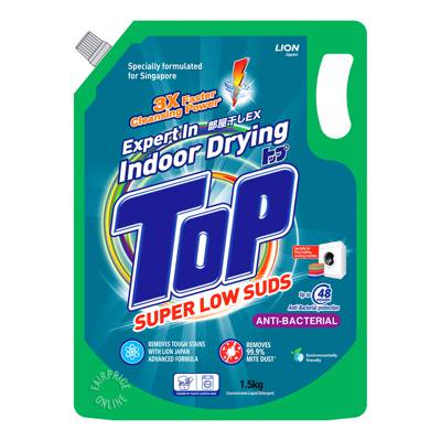 Top Concentrated Liquid Detergent Refill - Anti-Bacterial | NTUC FairPrice