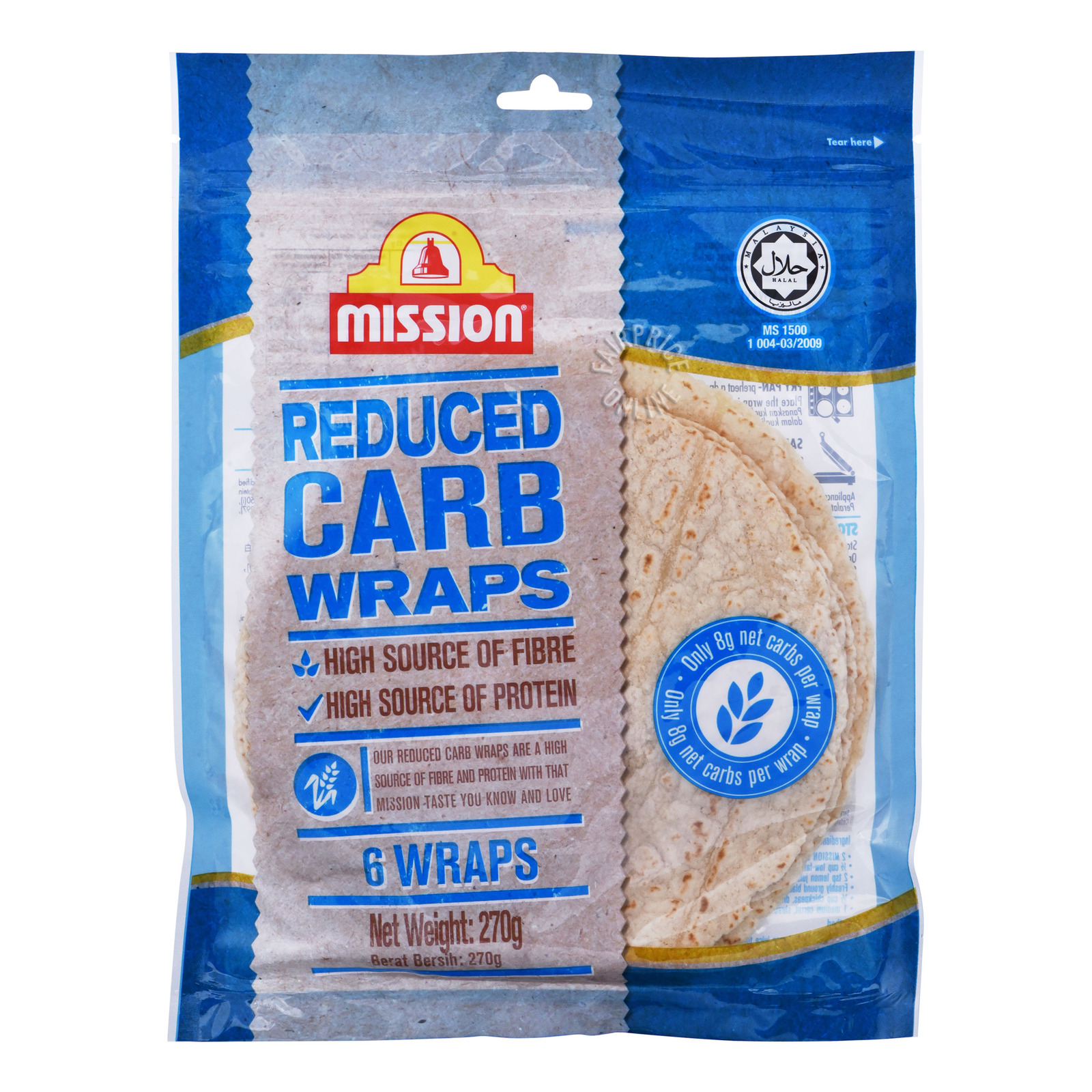 Mission Wraps - Reduced Carbs | NTUC FairPrice