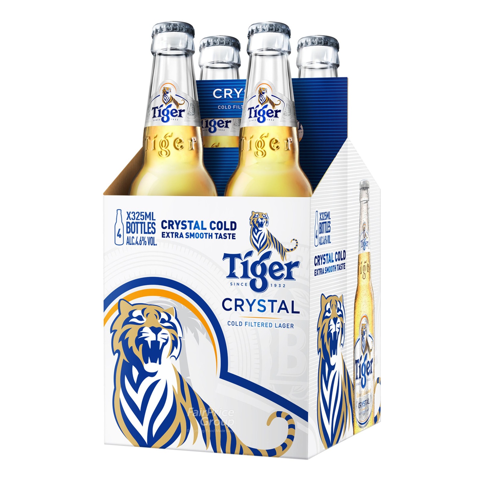 Tiger Bottle Beer - Crystal Cold Lager | NTUC FairPrice