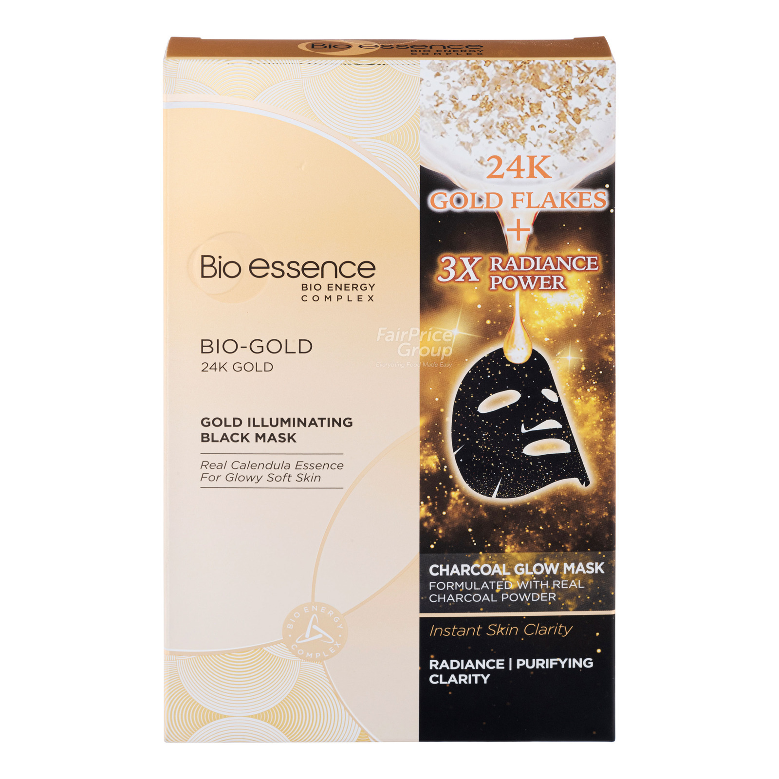 Bio Essence Bio-Gold Radiant Black Mask | NTUC FairPrice