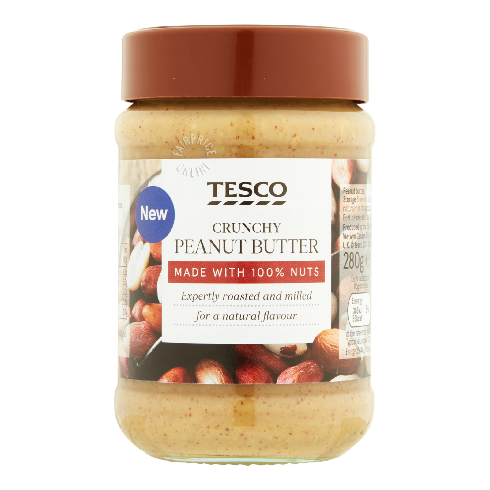 Tesco Peanut Butter - Crunchy | NTUC FairPrice