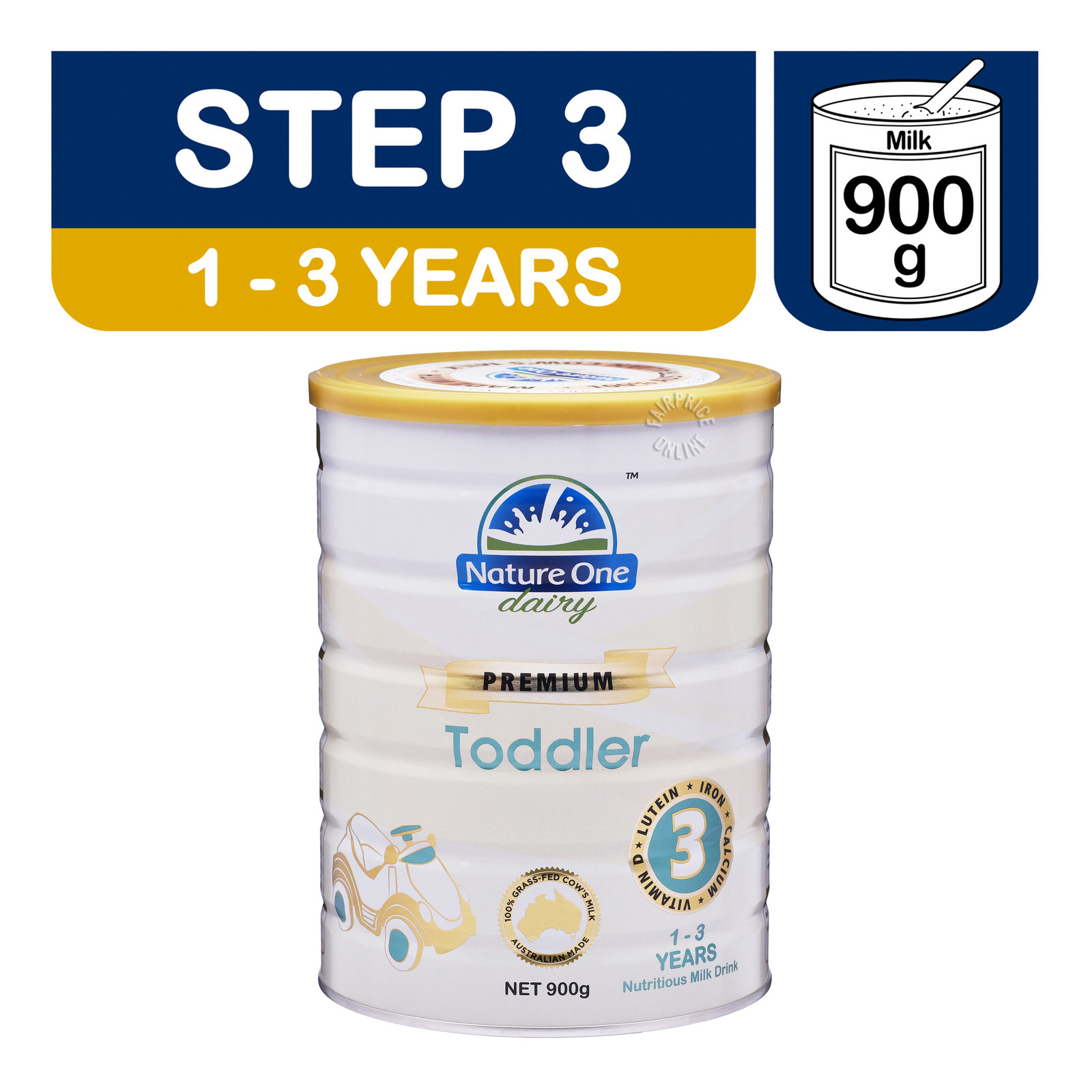 Nature One Dairy Premium Milk Drink Formula - Step 3 | NTUC FairPrice