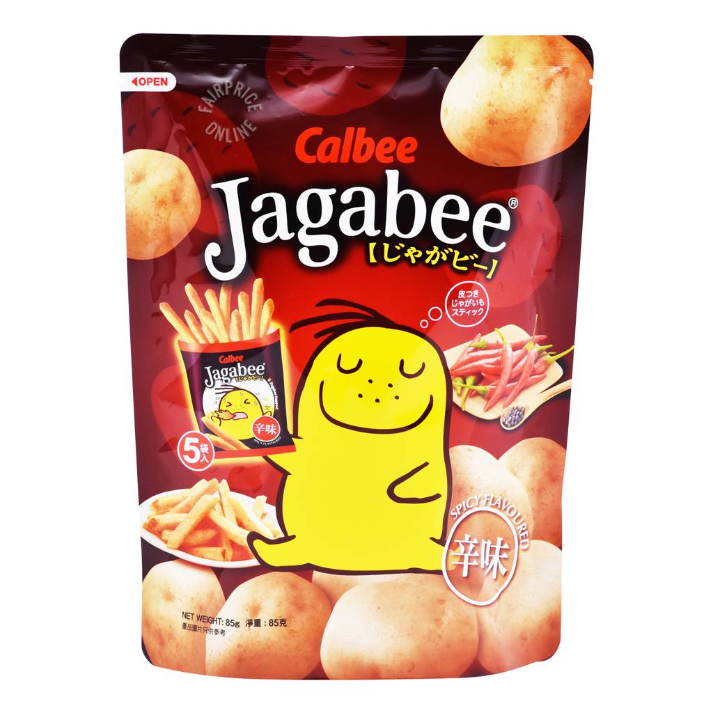 Calbee Jagabee Potato Stick - Spicy | NTUC FairPrice