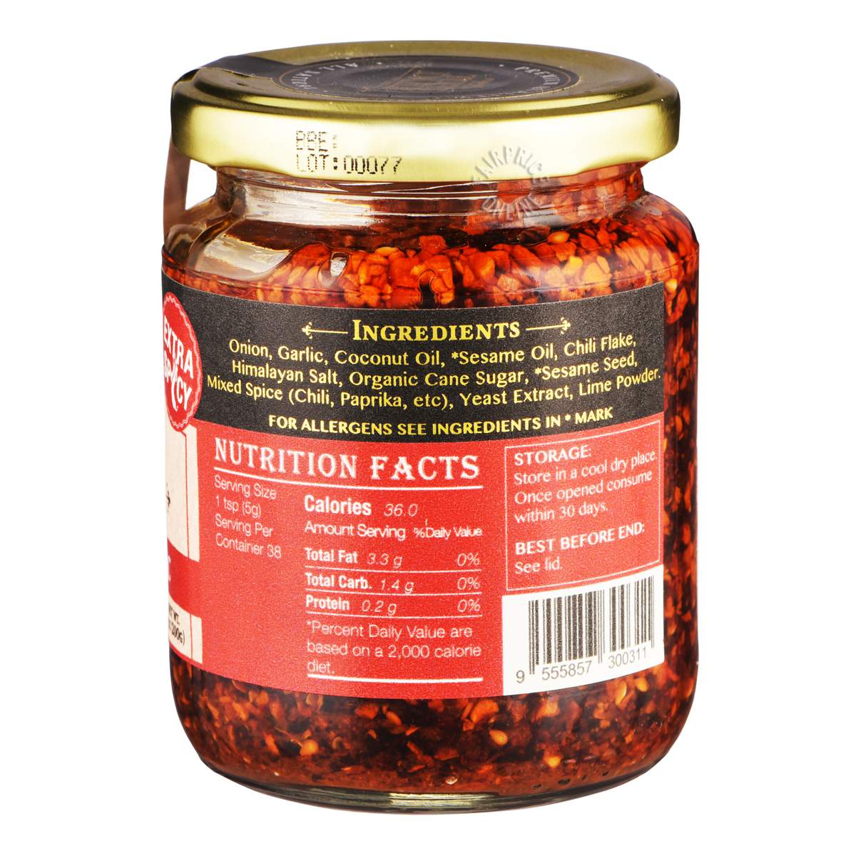 Toh's Daily Chili Garlic - Extra Spicy | NTUC FairPrice