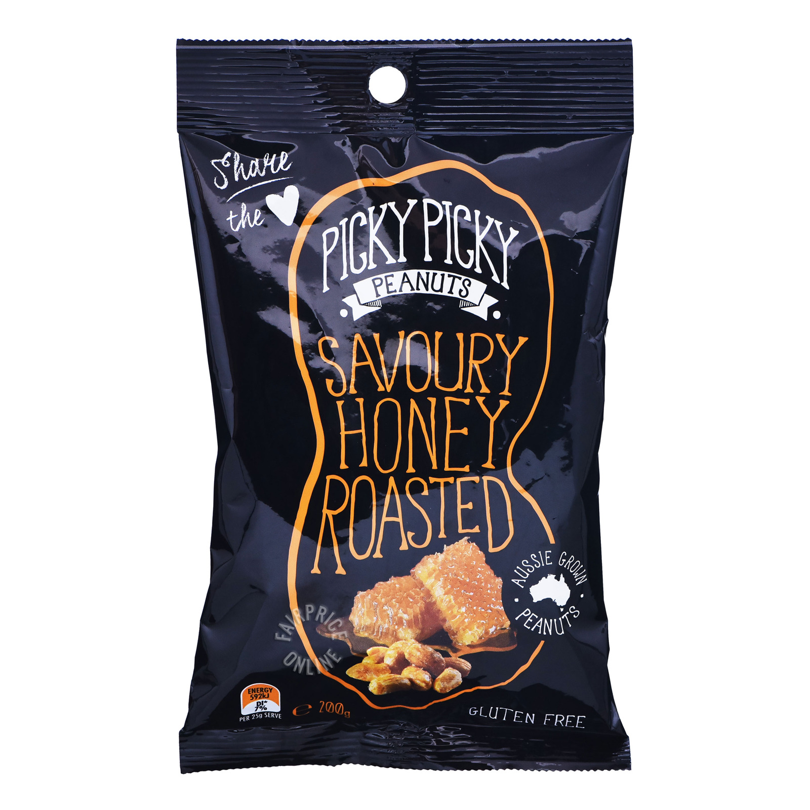 Picky Picky Peanuts Nuts - Savoury Honey Roasted | NTUC FairPrice