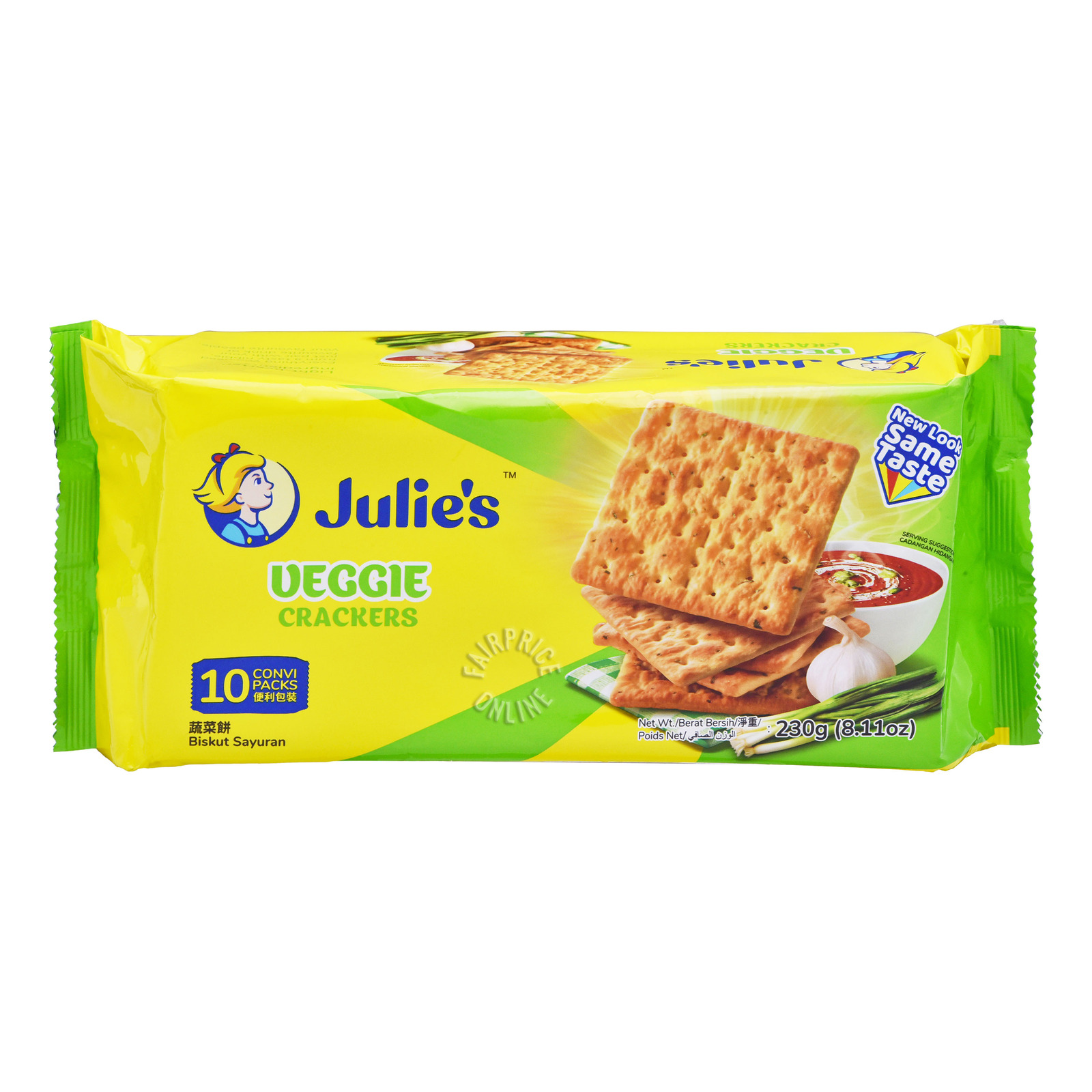 Julie's Veggie Crackers | NTUC FairPrice
