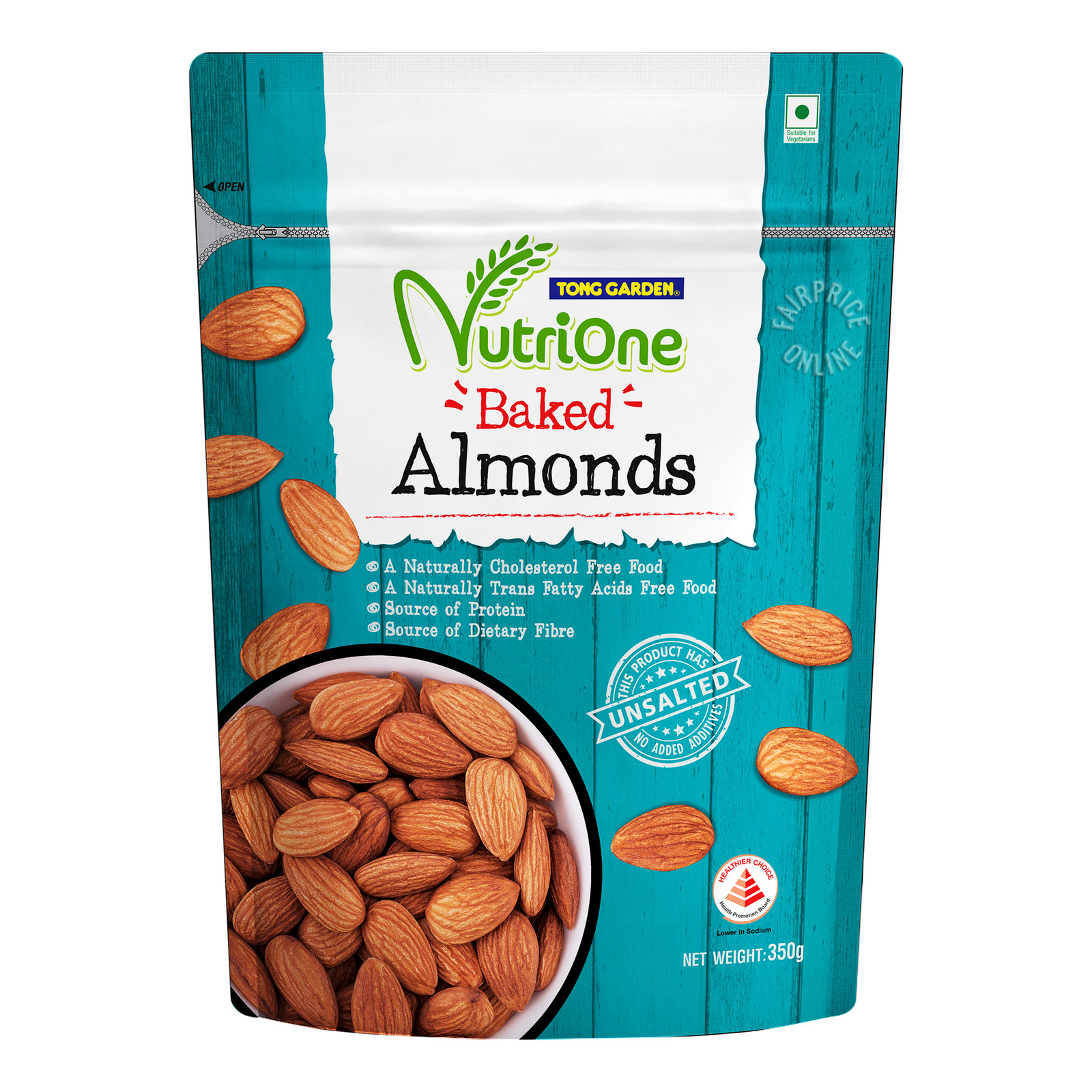 Tong Garden Nutrione Nuts - Baked Almonds | NTUC FairPrice