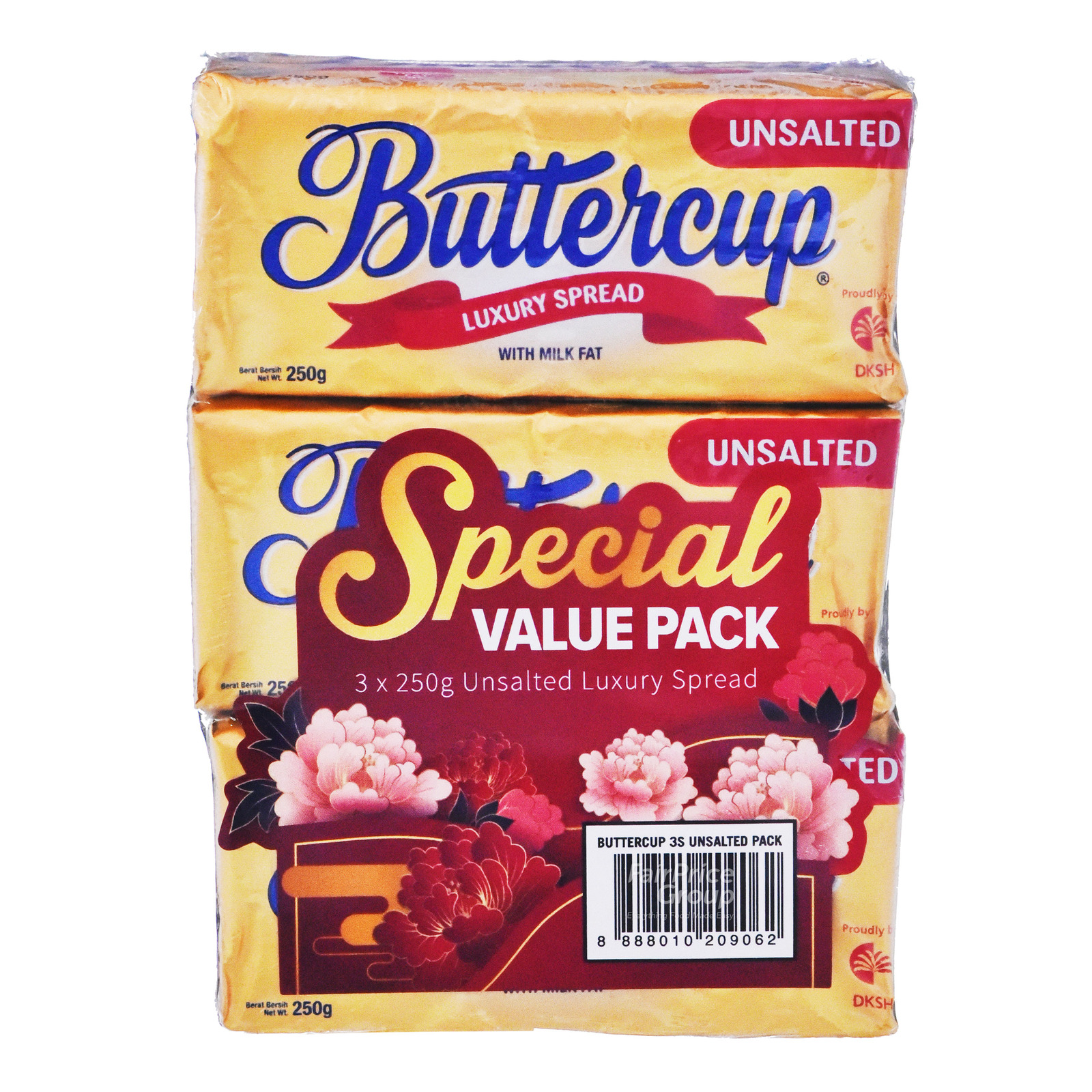 Buttercup Luxury Spread Block - Unsalted | NTUC FairPrice