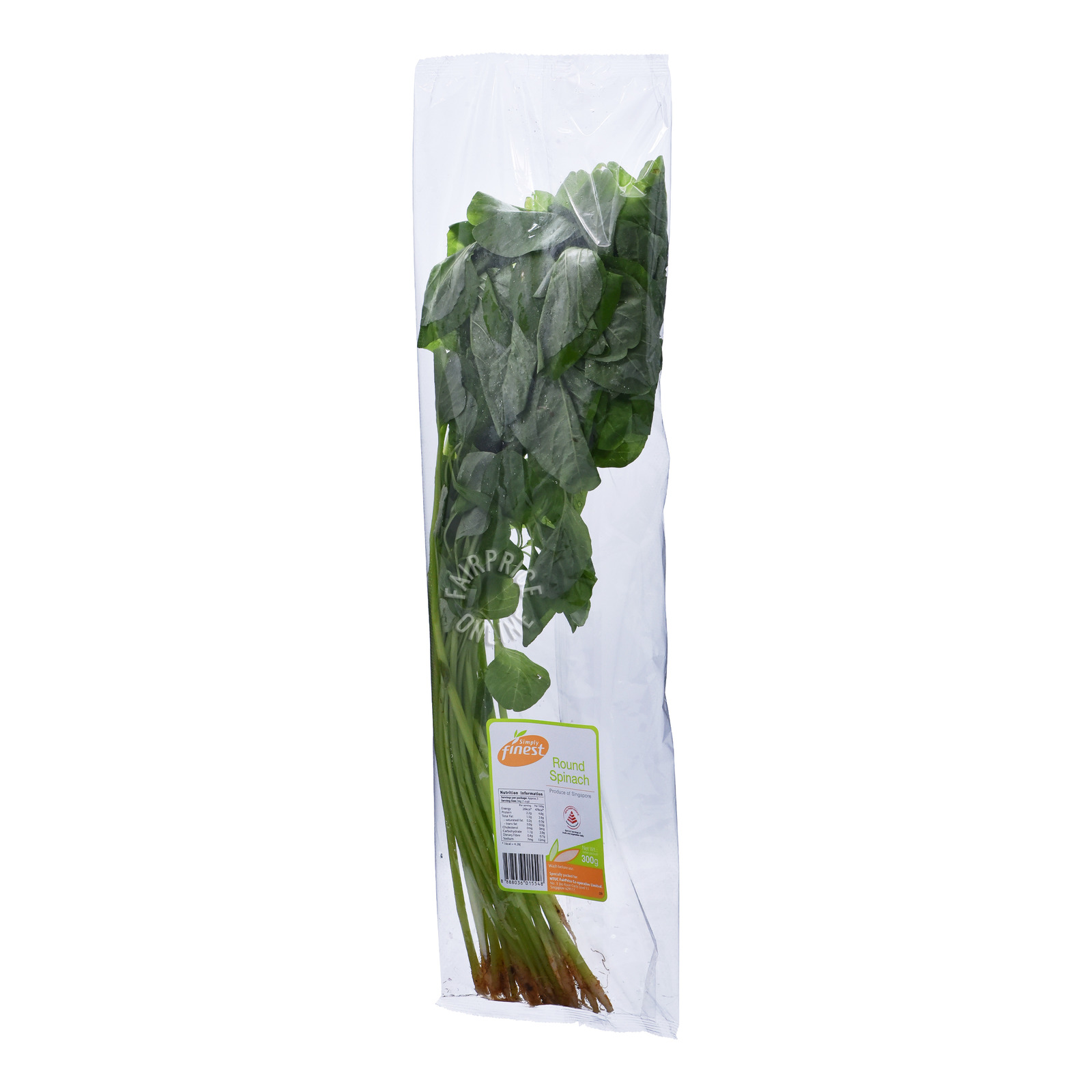 Simply Finest Spinach - Round | NTUC FairPrice
