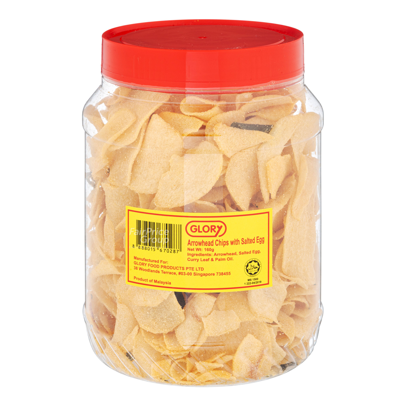 Glory Arrowhead Chips - Salted Egg | NTUC FairPrice