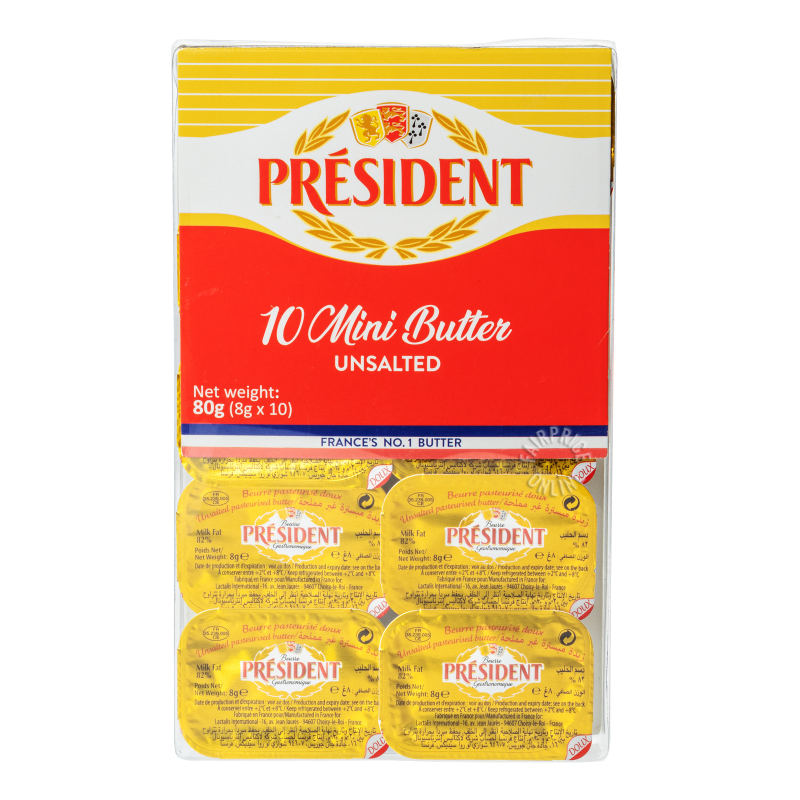 President Mini Butter - Unsalted | NTUC FairPrice