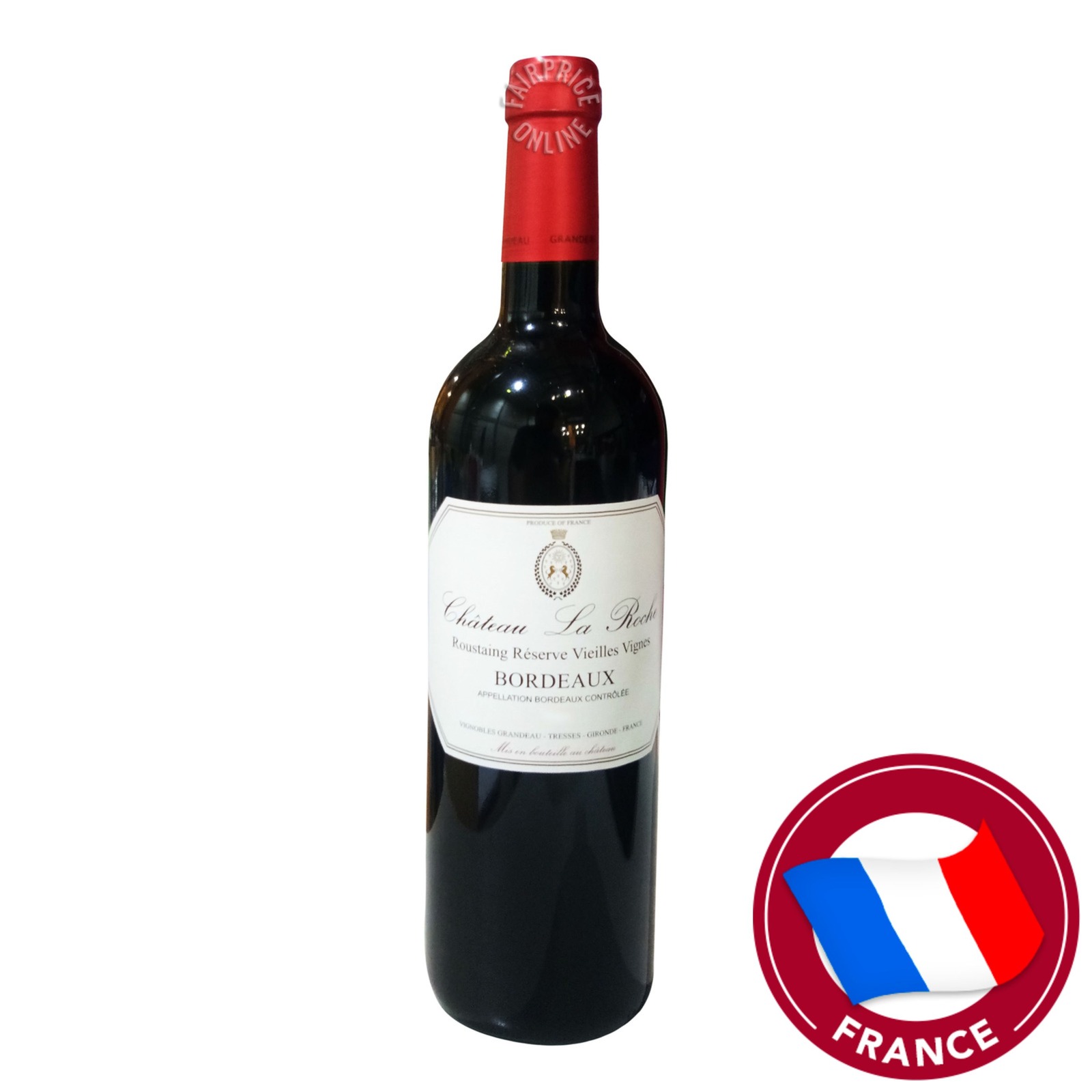 Chateau La Roche Red Wine - Bordeaux | NTUC FairPrice