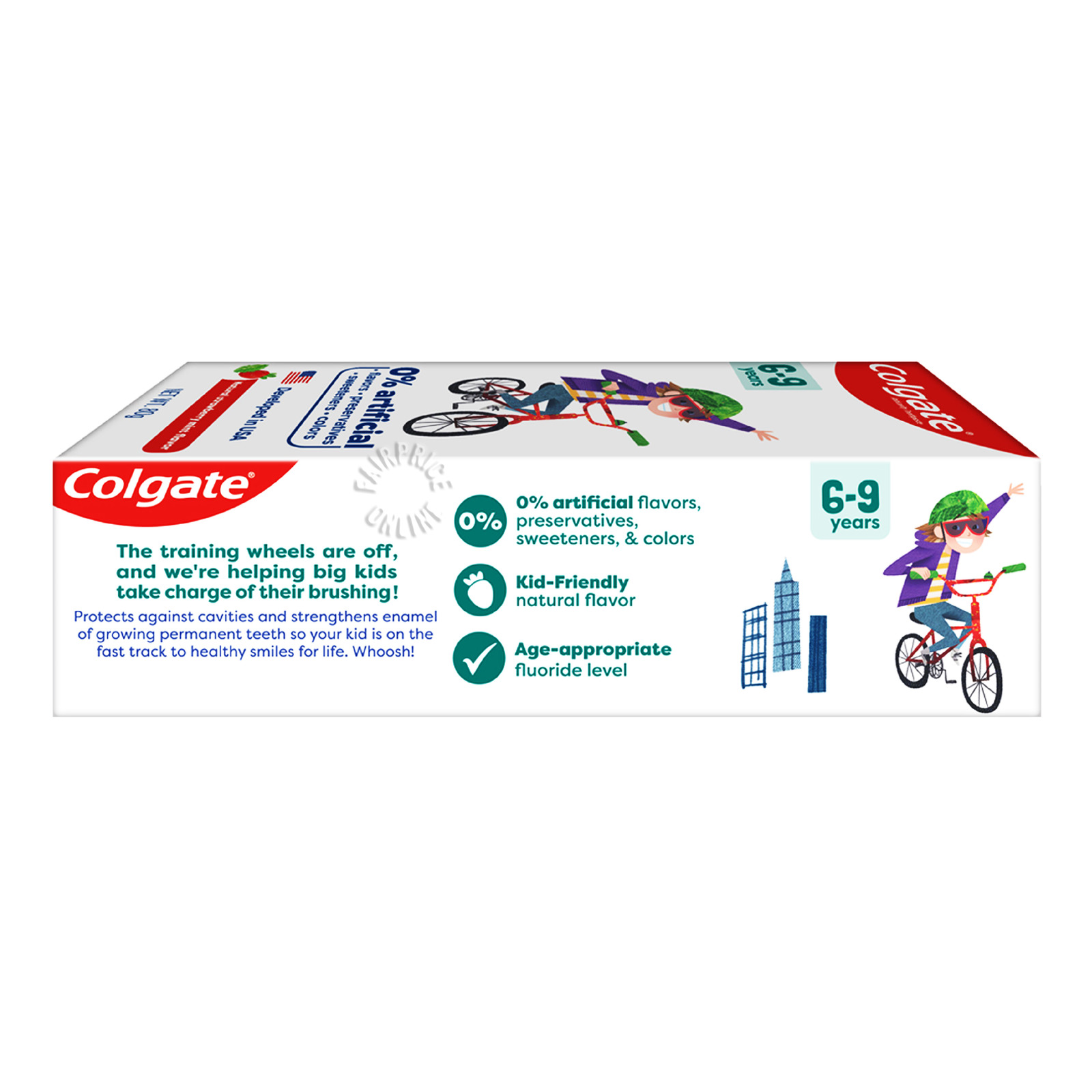 Colgate Kids Toothpaste - Natural Strawberry Mint (6 - 9 Years) | NTUC ...