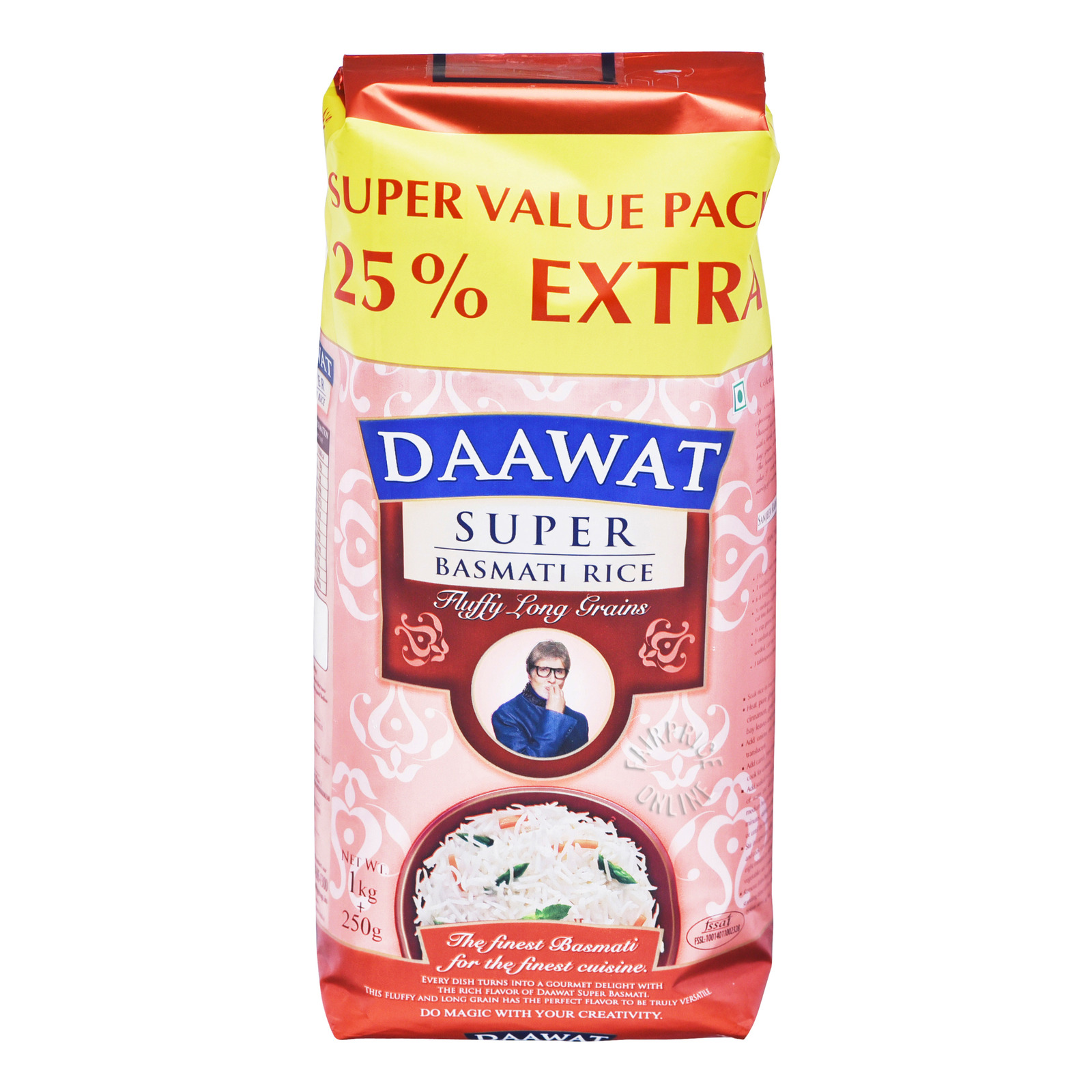 Daawat Super Basmati Rice - Fluffy Long Grains | NTUC FairPrice
