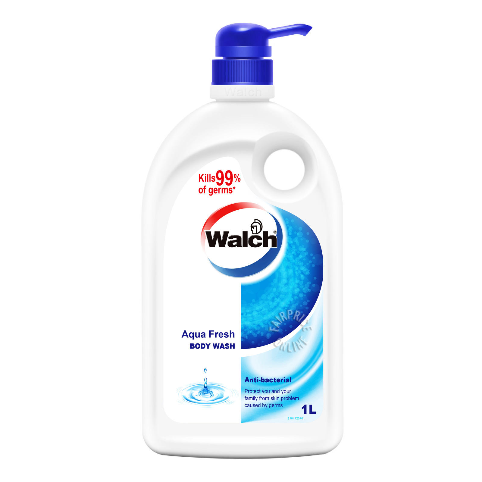 Walch Anti-bacterial Body Wash - Aqua Fresh | NTUC FairPrice