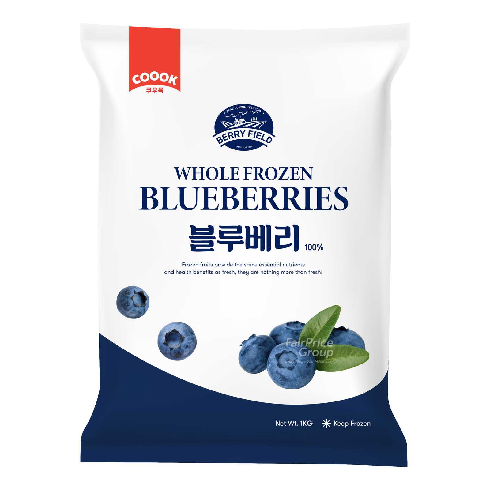 Berryfield Whole Frozen Blueberries | NTUC FairPrice