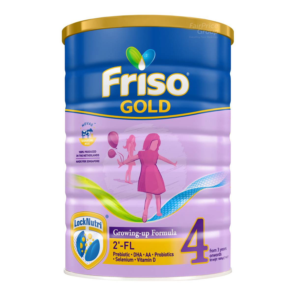 Friso Gold Growing Up Milk Formula - Stage 4 | NTUC FairPrice