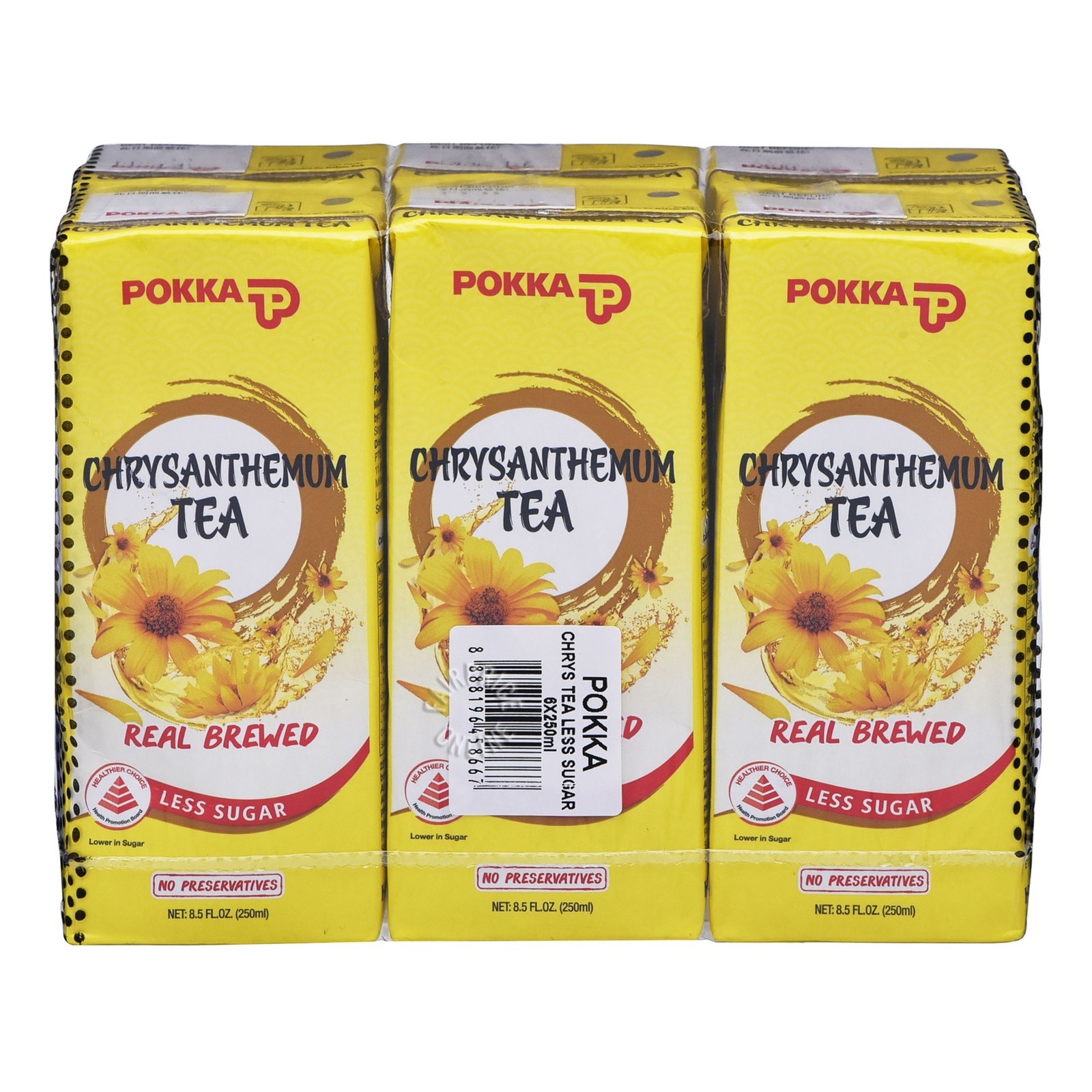 Pokka Packet Drink - Chrysamthemum Tea (Less Sugar) | NTUC FairPrice