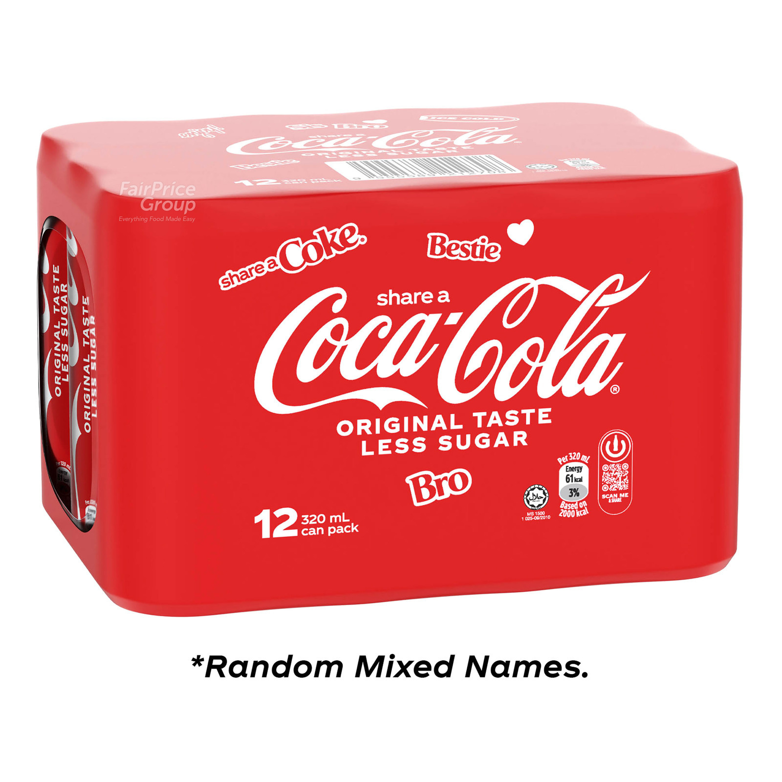 Coca-Cola Original Taste - Less Sugar | NTUC FairPrice