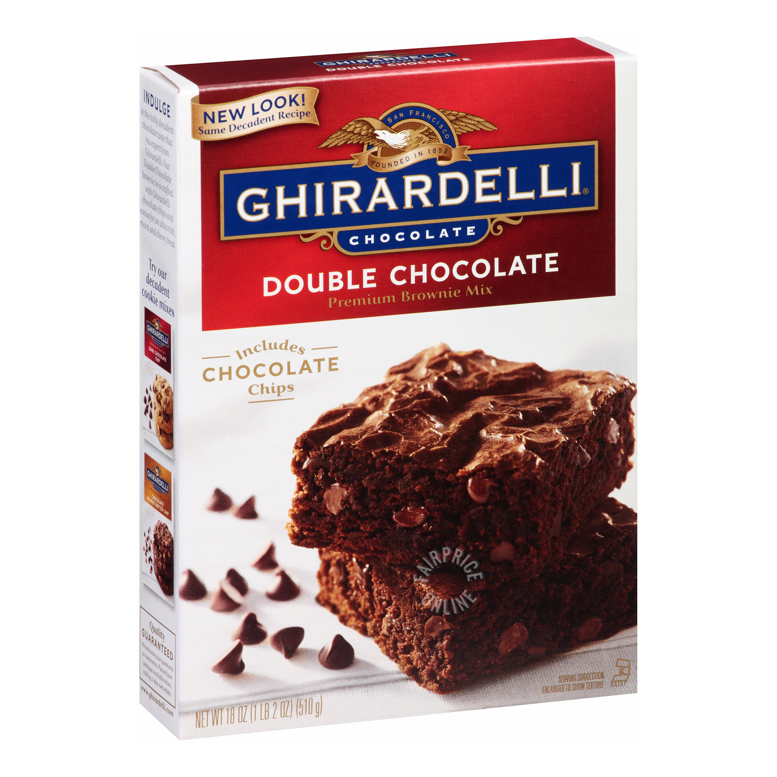 Ghirardelli Premium Brownie Mix - Double Chocolate | NTUC FairPrice