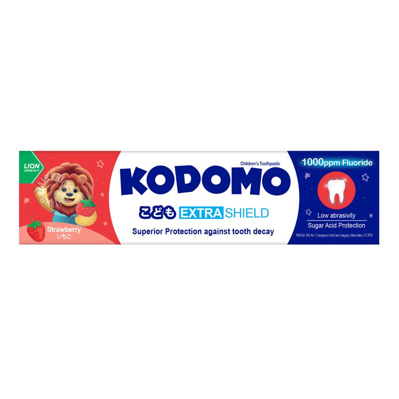 Kodomo Extra Shield Children's Toothpaste - Strawberry | NTUC FairPrice