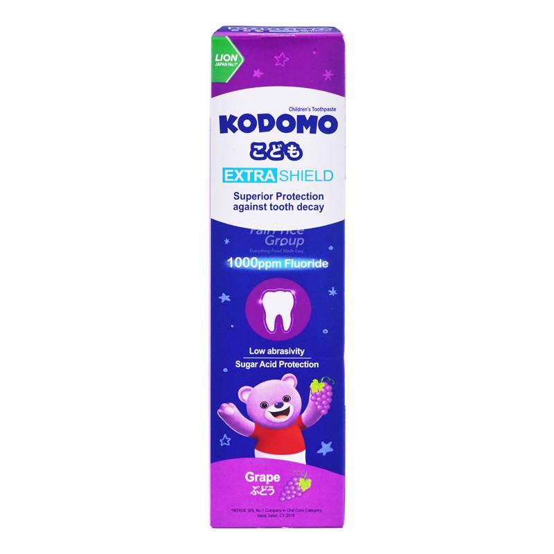 Kodomo Extra Shield Children's Toothpaste - Grape | NTUC FairPrice