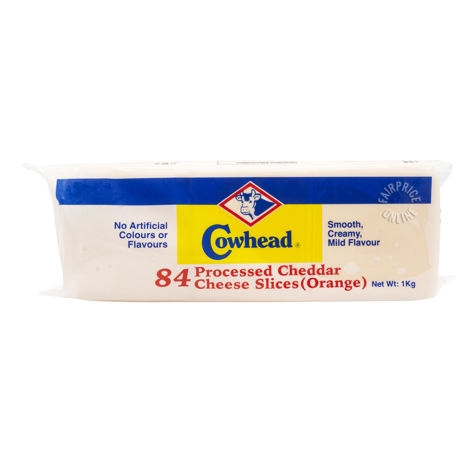 Cowhead Chedar Cheese Slices - Orange | NTUC FairPrice