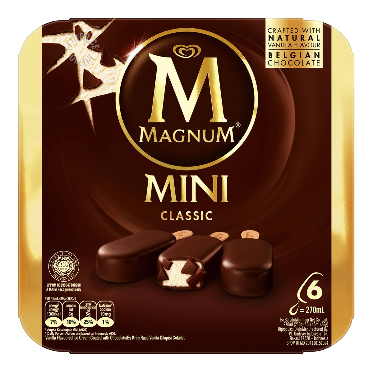 Magnum Mini Ice Cream - Classic | NTUC FairPrice