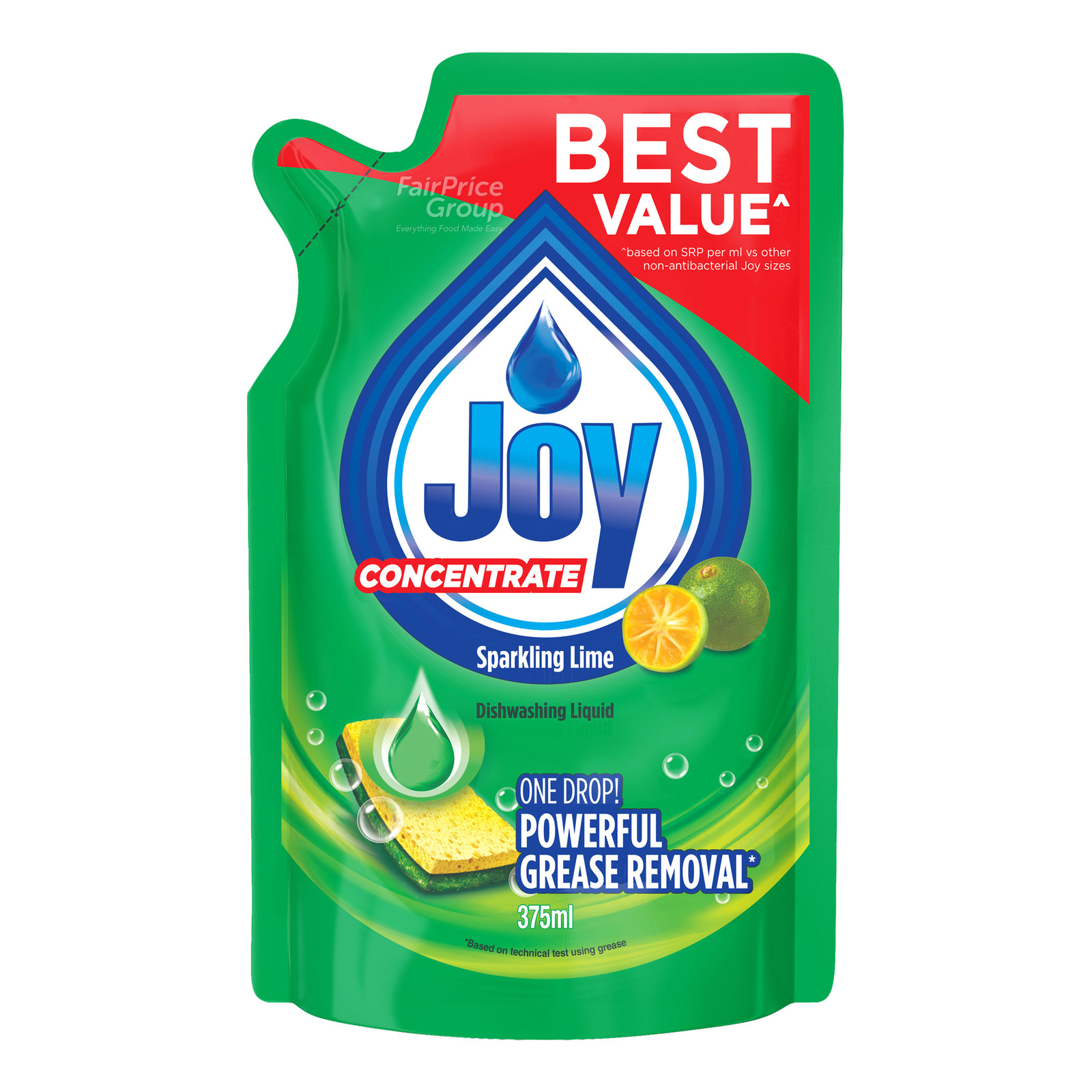Joy Dishwashing Liquid Refill - Sparkling Lime | NTUC FairPrice